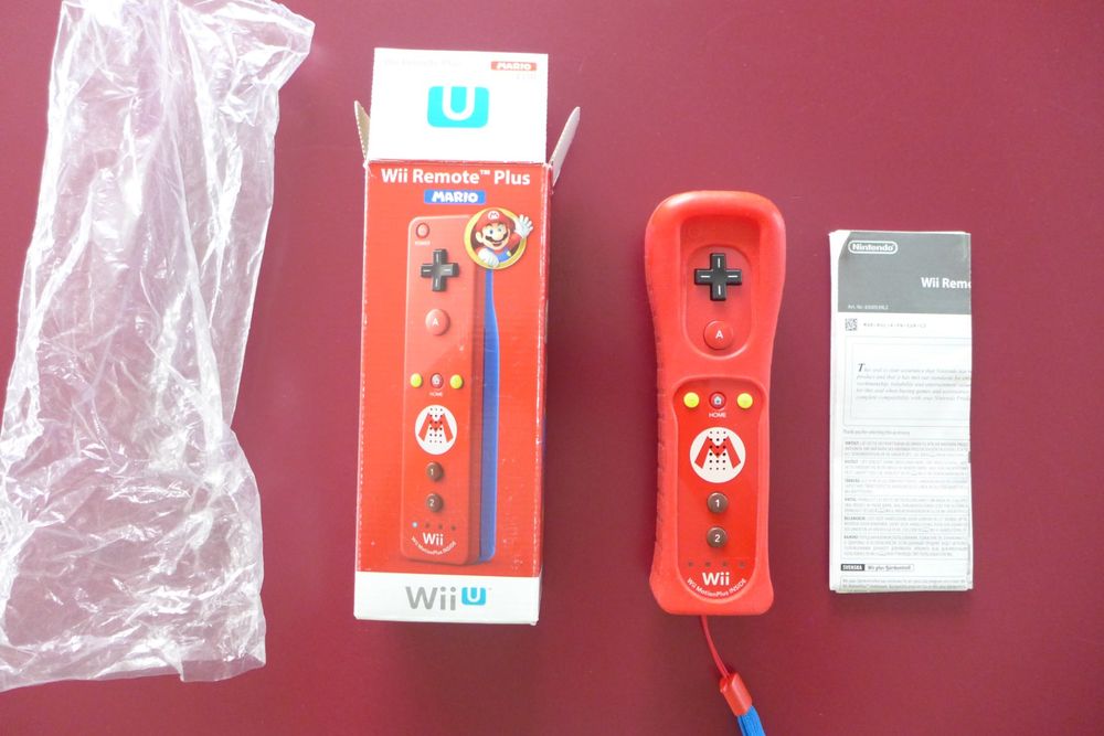 Wii Controller MotionPlus Super Mario | Kaufen auf Ricardo