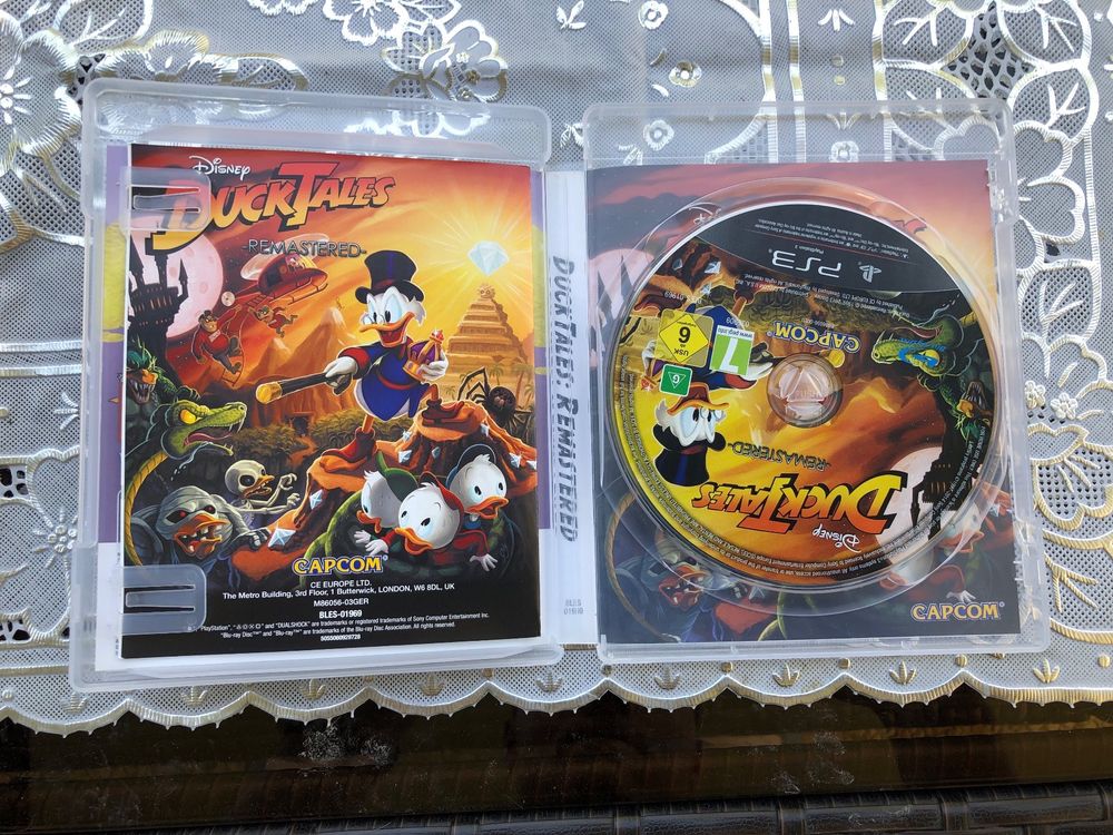 DISNEY DUCK TALES REMASTERED CAPCOM PS3 PLAYSTATION 3 SET (Neu (gemäss ...