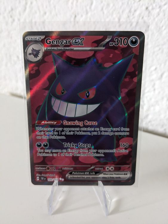 Pokemon Temporal Forces - Gengar EX 193/162 ( EN ) (Neu und ...
