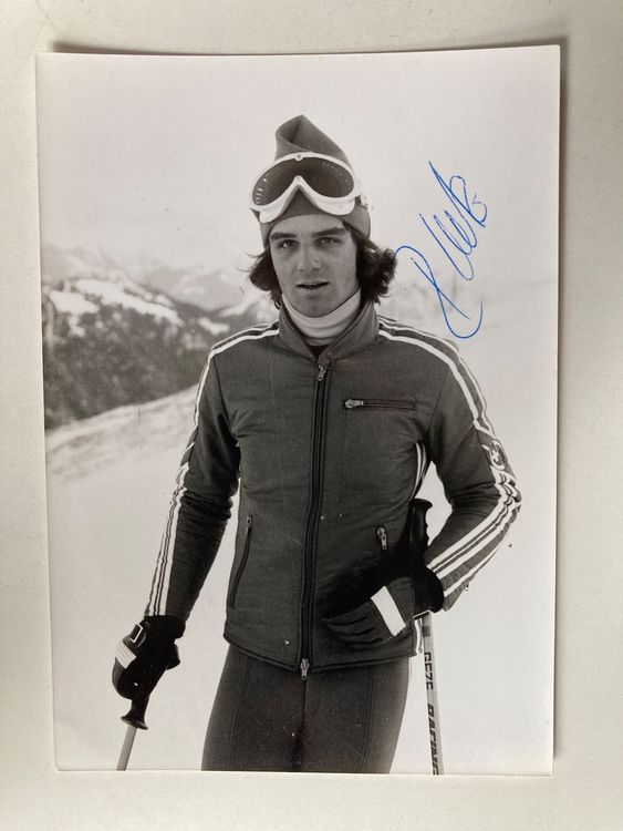 Autogrammkarte von R. Lutz aus den 70 er Jahre | Kaufen auf Ricardo