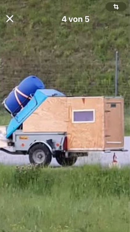 Mini Wohnwagen/ Transport Anhänger | Kaufen auf Ricardo