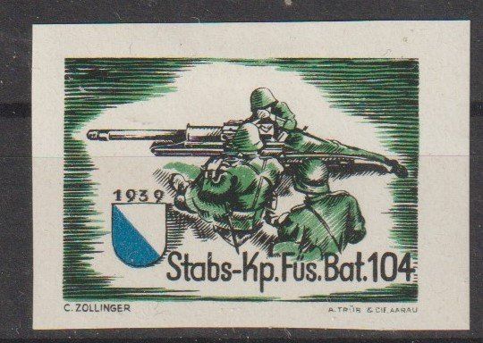 INF FUS BAT 104, Wit 510/2, Fr 30.-- (Neu (gemäss Beschreibung)) in Bure für CHF 1 – mit ...
