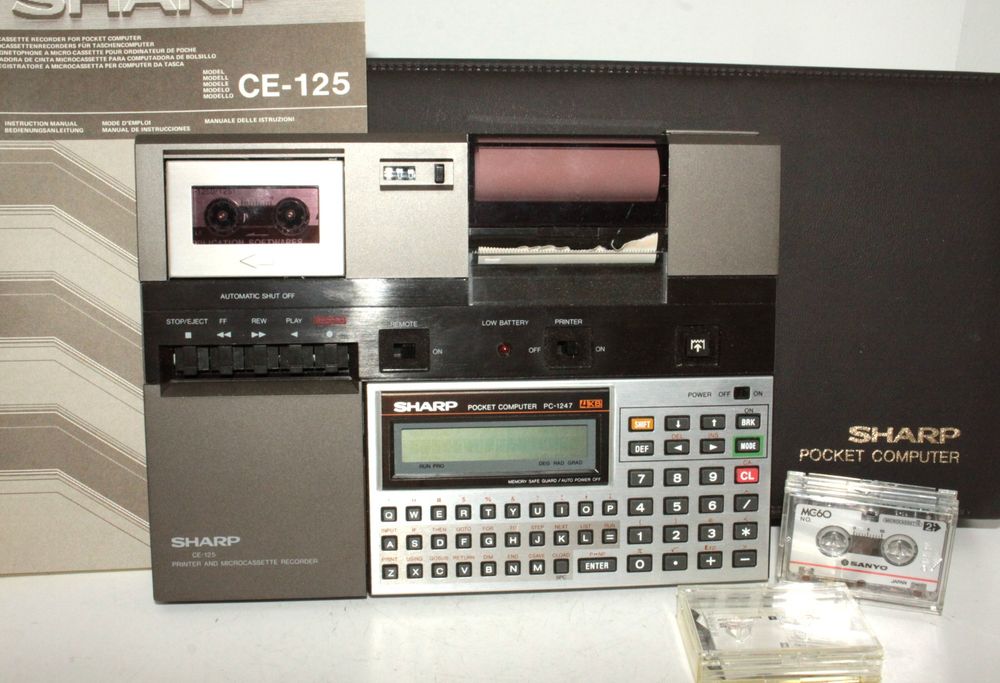 SHARP Pocket Computer CE-125 (ohne Netzkabel) (Gebraucht) in Allschwil ...