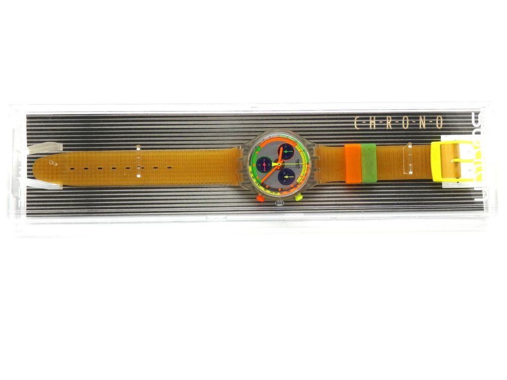Swatch Chrono Jelly Stag (SCK104) 1993 Neu | Kaufen auf Ricardo