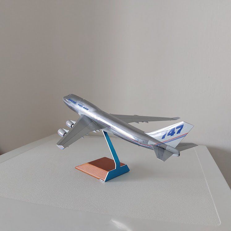Boeing 747-400 chrome "House Color" Inflight 200 | Kaufen auf Ricardo