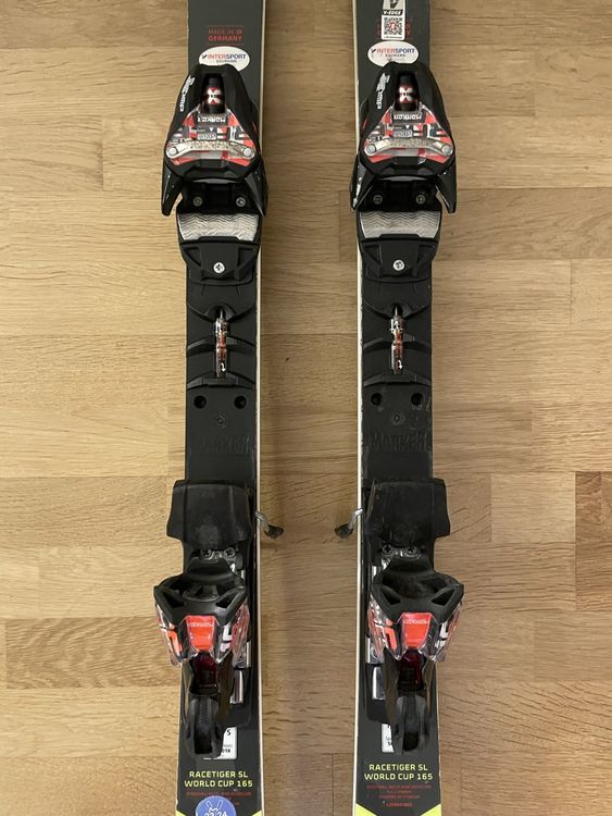 Völkl RACETIGER SL WORLD CUP 165, Ski Bindung marker (Gebraucht) in St ...