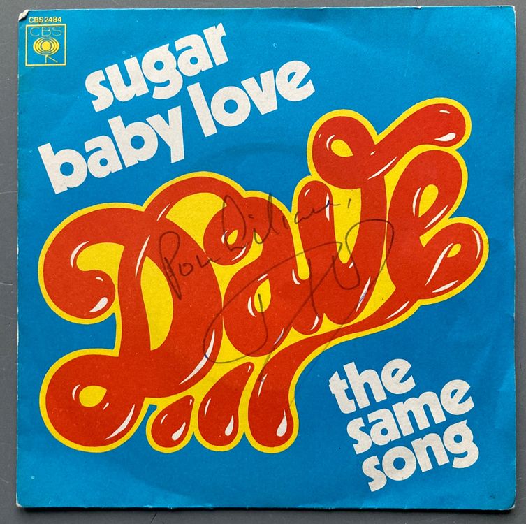 DAVE - SUGAR BABY LOVE / THE SAME SONG (D'occasion) à Poliez-Pittet ...