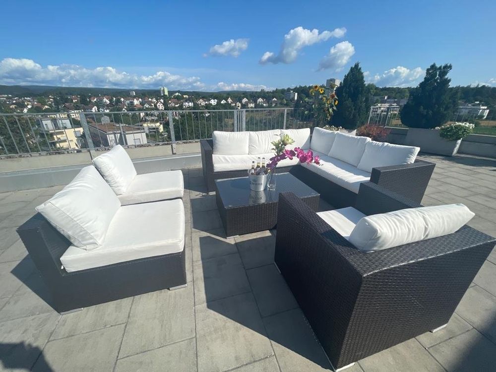 Rattan Lounge Fur Balkon