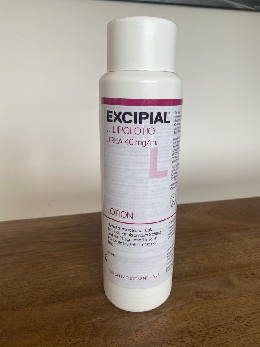 Excipial U Lipolotio Lotion, 500ml, für sehr trockene Haut (Neu (gemäss ...