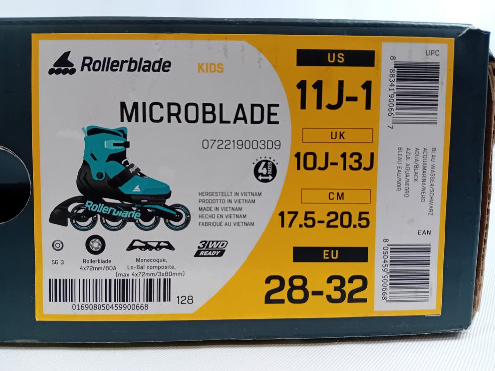 MICROBLADE Rollerblade Kids (Gr. 28-32) (Neu (gemäss Beschreibung)) in ...