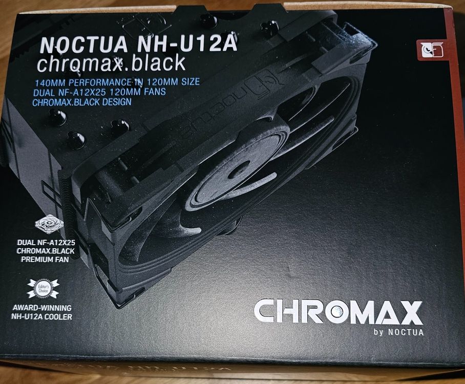 CPU Kühler Noctua NH-U12A chromax.black (Gebraucht) in Zürich für CHF 60 – nur Abholung auf ...