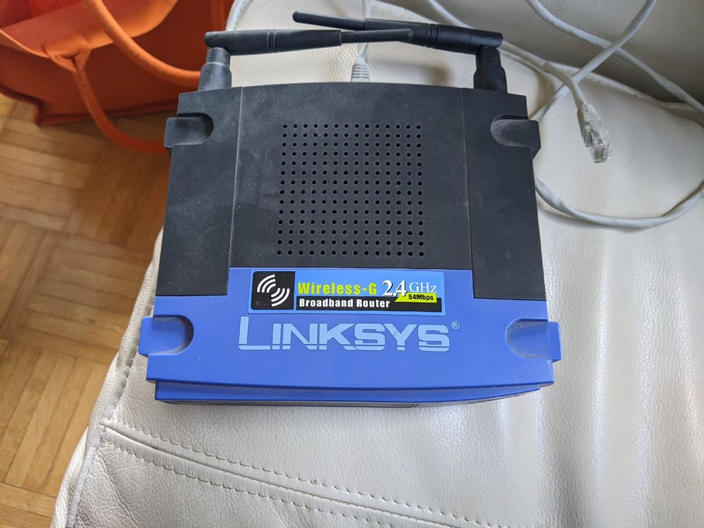 Linksys WRT54GL Wi-Fi Wireless-G Router (Gebraucht) in Kaiseraugst für ...