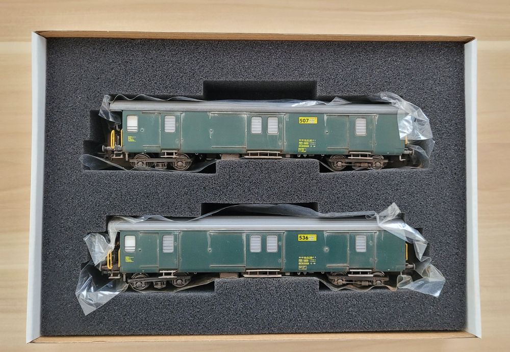 Heris 13052 SBB Postwagen Z4 2-teilig, gealtert -> limitiert (Neu und ...