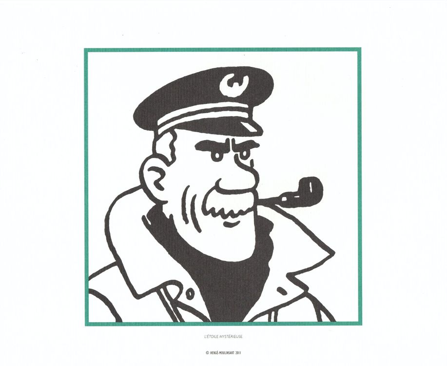 Tintin - Les Capitaines - 3 Litographies, Ex-Libris 2011 (D'occasion) à ...