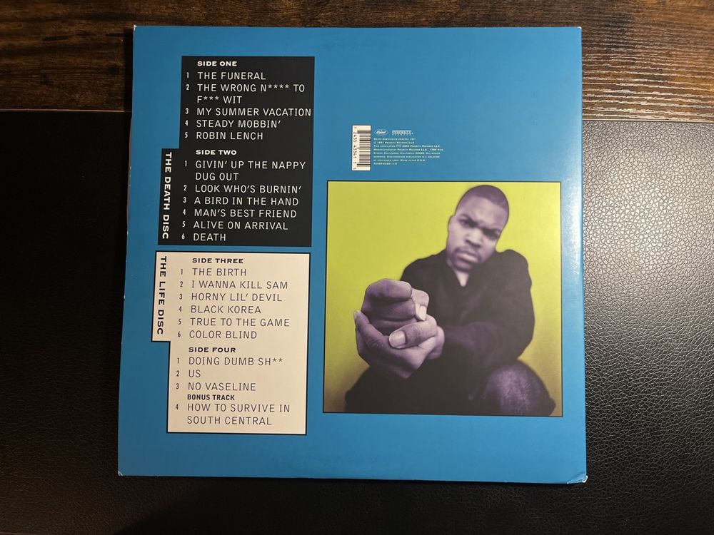 Ice Cube Death Certificate Album Vinyl Doppel LP (Gebraucht) in Bellach ...
