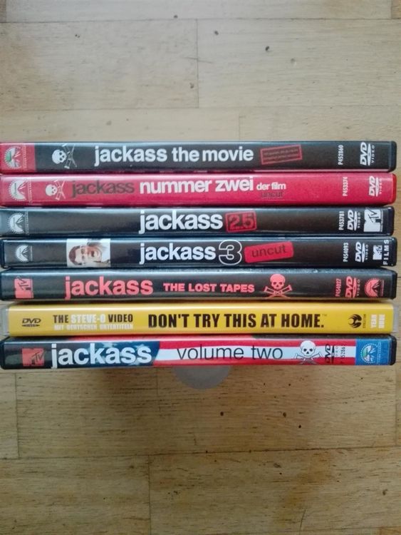 Jackass (7-DVDs - Set) (Gebraucht) in St.Galllen für CHF 12 – mit ...
