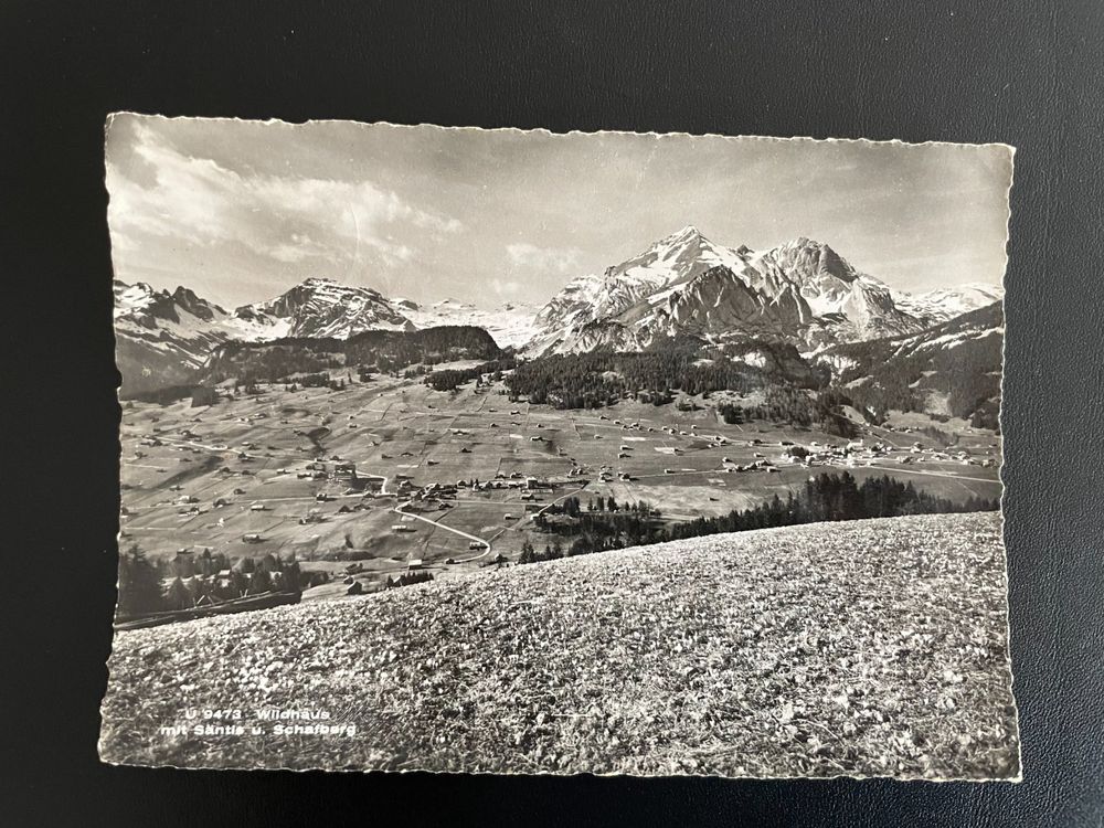AK SG Wildhaus mit Säntis und Schafberg (Gebraucht) in Thal für CHF 1 – mit Lieferung auf ...