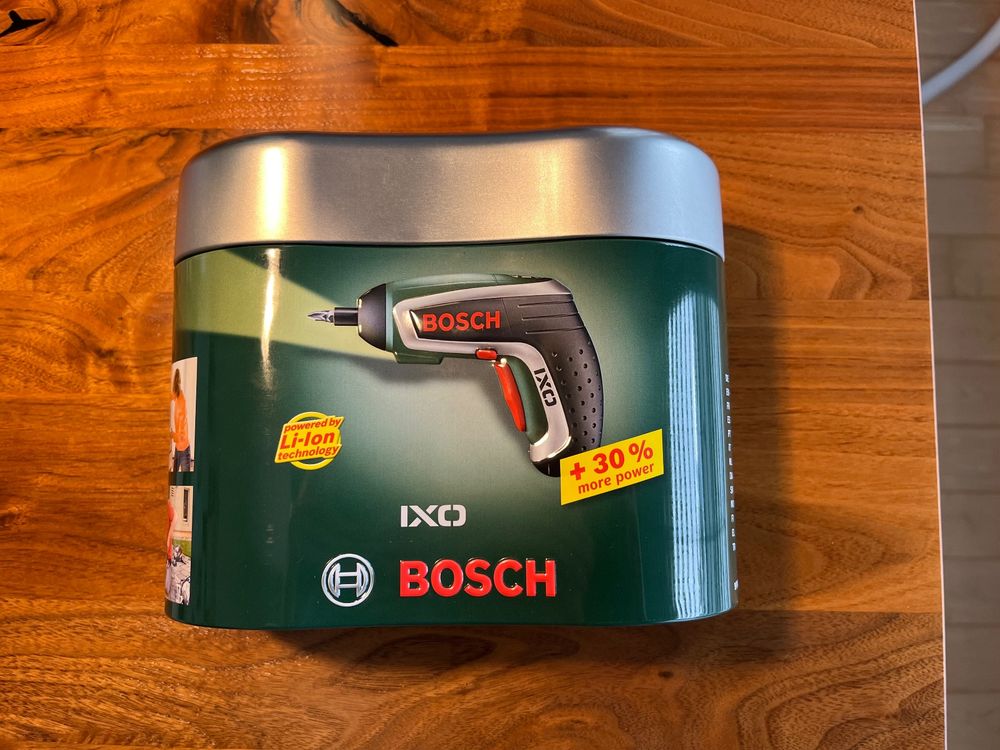 Bosch IXO IV Upgrade Akku Schrauber + Drehmomentaufsatz (Gebraucht) in ...