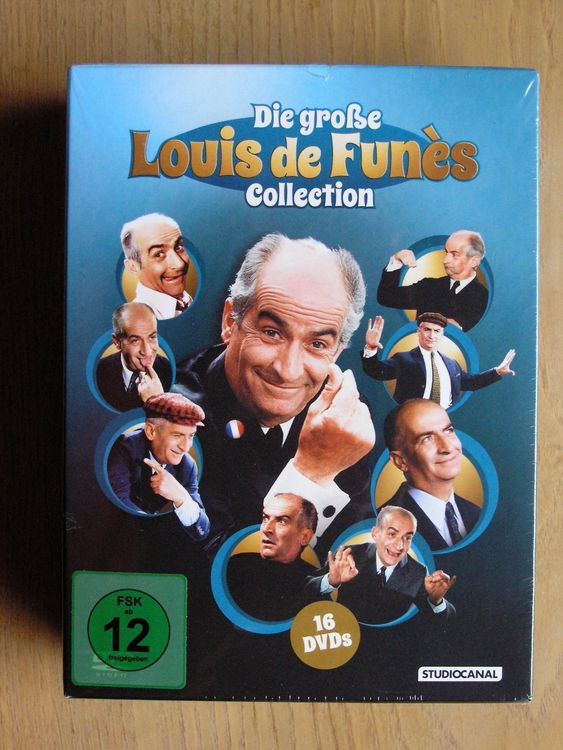 Louis de Funès - Die grosse Collection 16 DVD (NEU!!!) (Neu und originalverpackt) in Zuzwil SG ...