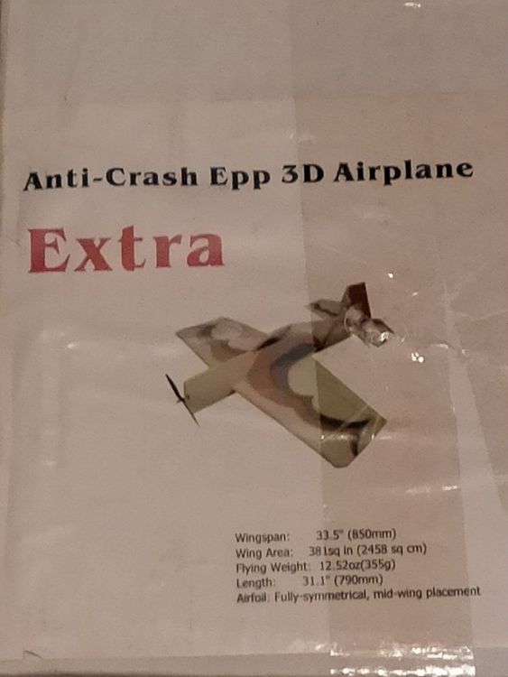 epp 3d airplane (Neu und originalverpackt) in Rüfenacht BE für CHF 25 – mit Lieferung auf ...