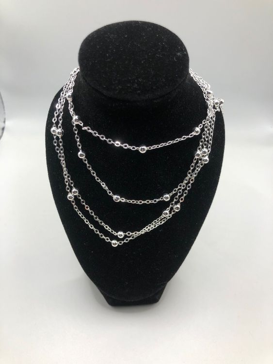 Collier en argent sterling 3 chaînes | Kaufen auf Ricardo