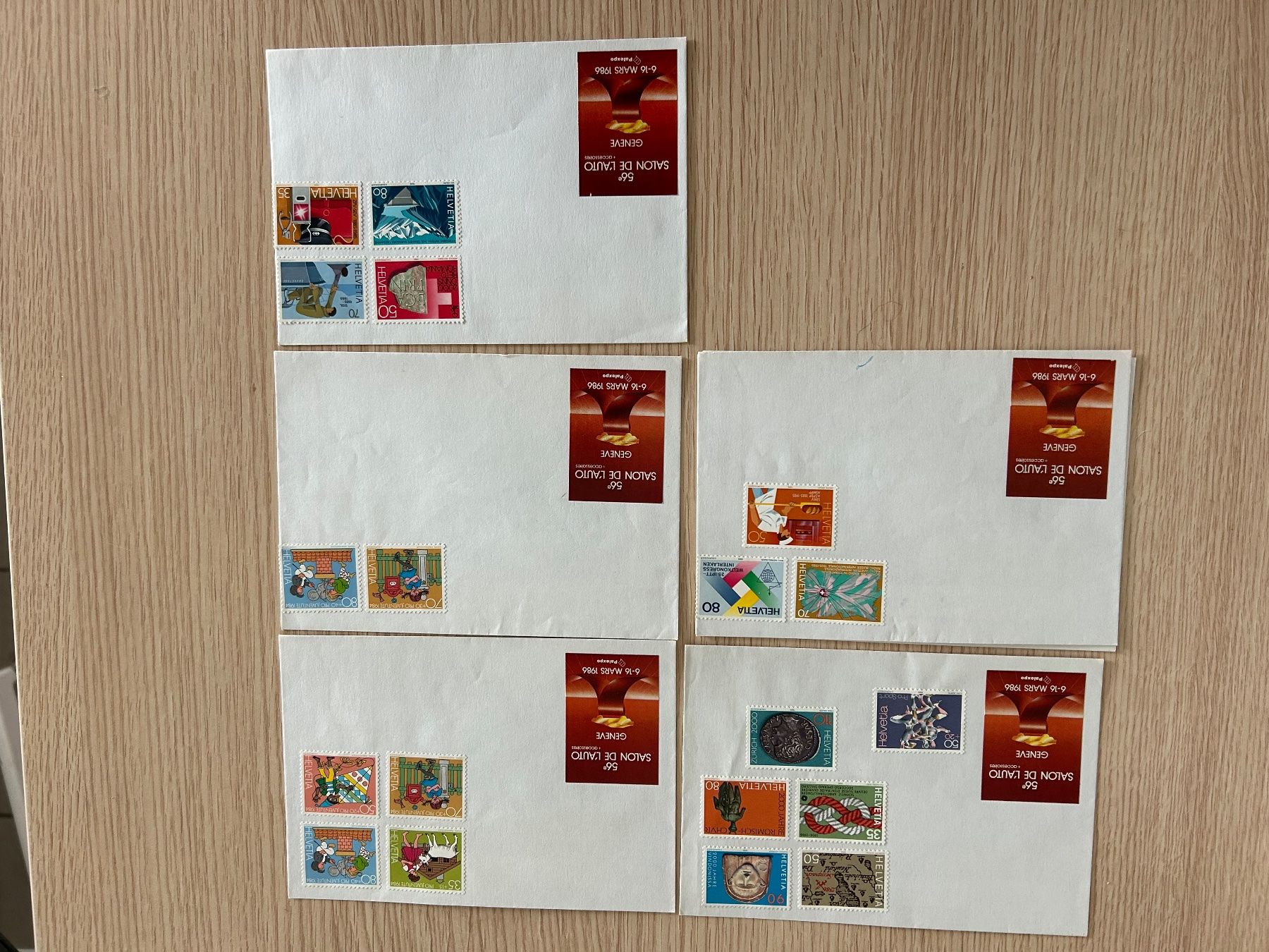 Lot de timbres oblitérés rares - collection unique! (D'occasion) à ...