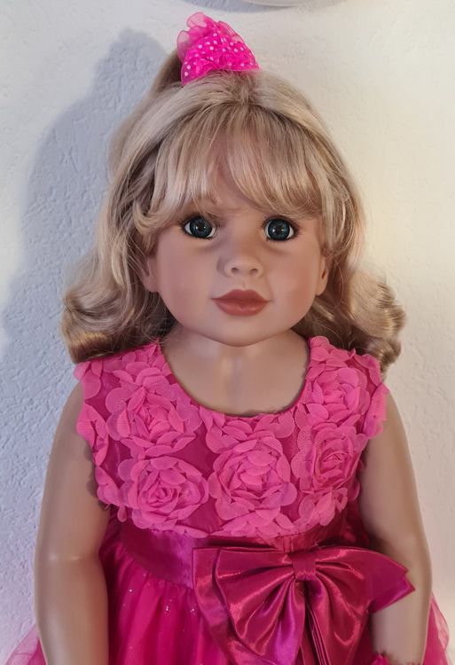 Künstlerpuppe Leni von Monika Peter-Leicht, Zertifikat,82cm | Kaufen ...