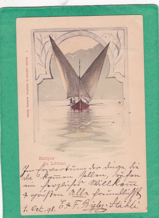 Barque du Léman 1898 | Kaufen auf Ricardo