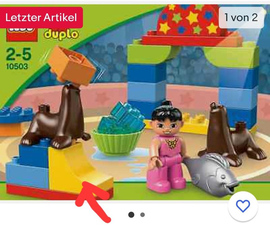 Lego Duplo Set Seelöwen Show Zirkus 10503 (Gebraucht) in Schlierbach ...