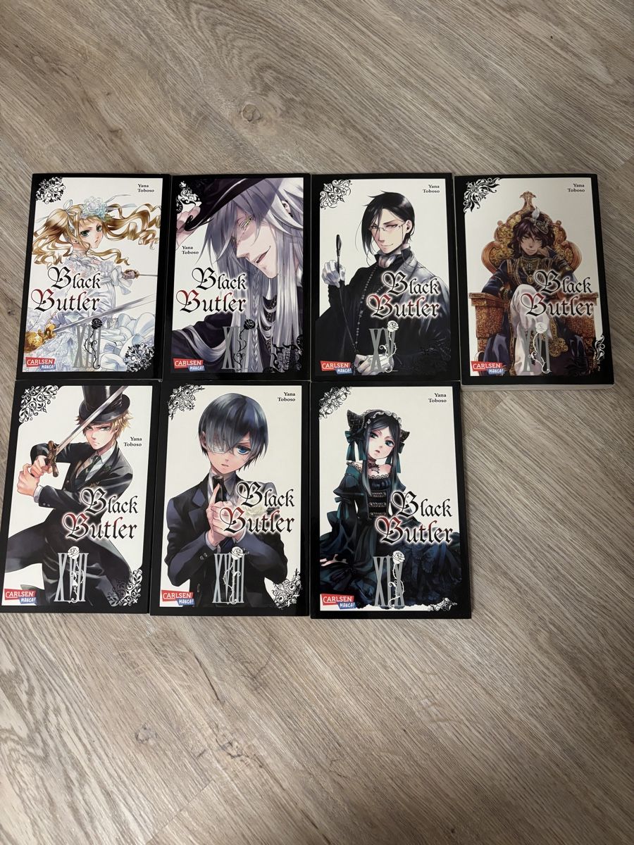 Black Butler Manga 1-19 (Neu (gemäss Beschreibung)) in Oberrohrdorf für ...