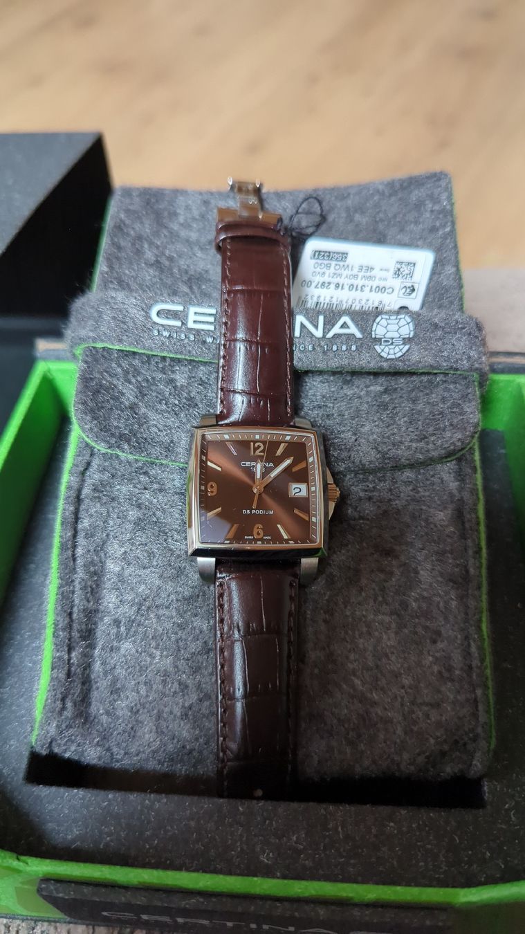 Certina DS Podium Lady Square (Neu (gemäss Beschreibung)) in ...