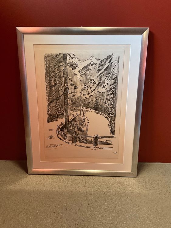 ORIGINAL TURO PEDRETTI LITHOGRAPHIE MIT SIGNATURE | Kaufen auf Ricardo