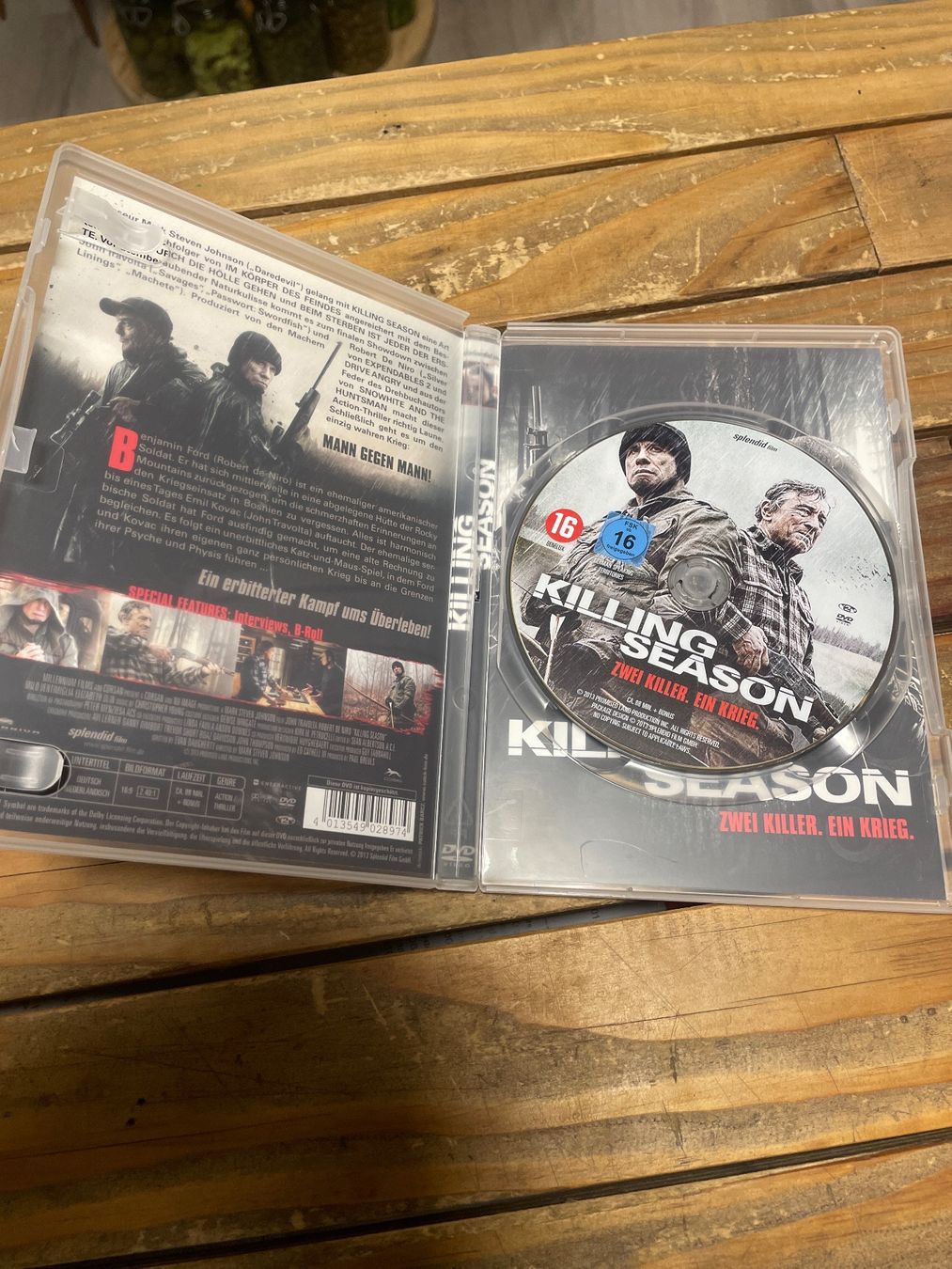 DVD killing season (allemand) (Gebraucht) in moudon für CHF 0.6 – mit ...