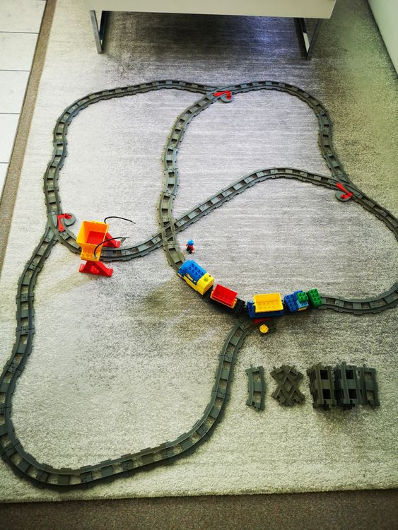 (L68) XXX Lego Duplo Eisenbahn mit Baterieantrieb, mega set | Kaufen auf Ricardo