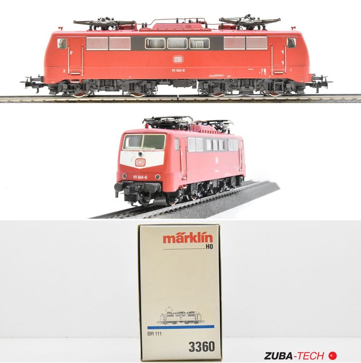 Märklin 3360 E-Lok BR 111 der DB, Spur H0 WS Analog mit OVP (Gebraucht) in St. Gallen für CHF 90 ...