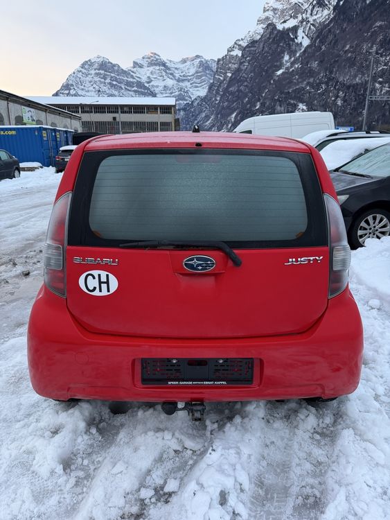 Subaru Justy 1.3 4X4 2009 B04 Mit Klima Und AHK (Defekt) in Mollis für ...