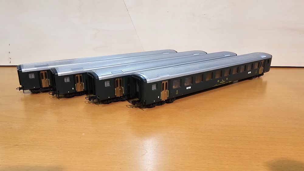 Roco BLS EW II 4er Set 4x B 2.Klasse grün | Kaufen auf Ricardo