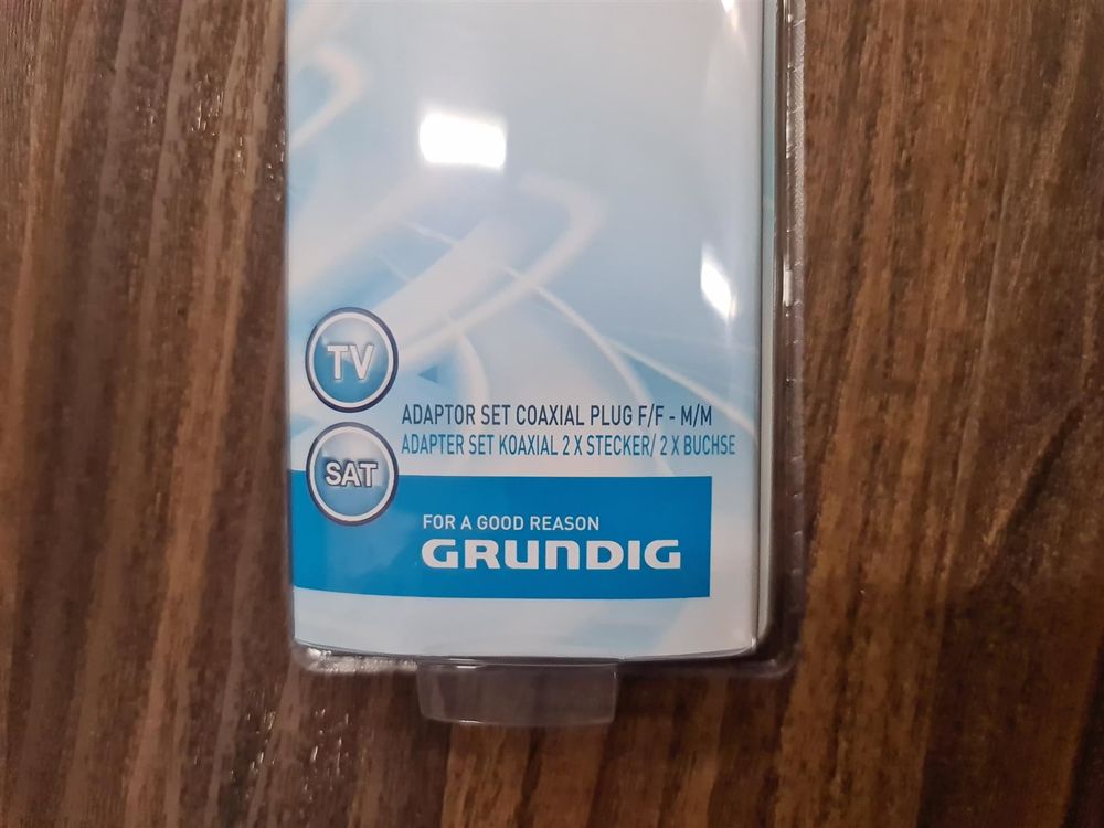 Grundig Koaxial Adapter Set 2xStecker (Neu und originalverpackt) in ...