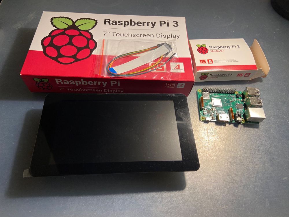 Raspberry Pi 3 + 7“ Touchscreen Display (Gebraucht) in Laupen BE für CHF 50 – mit Lieferung auf ...