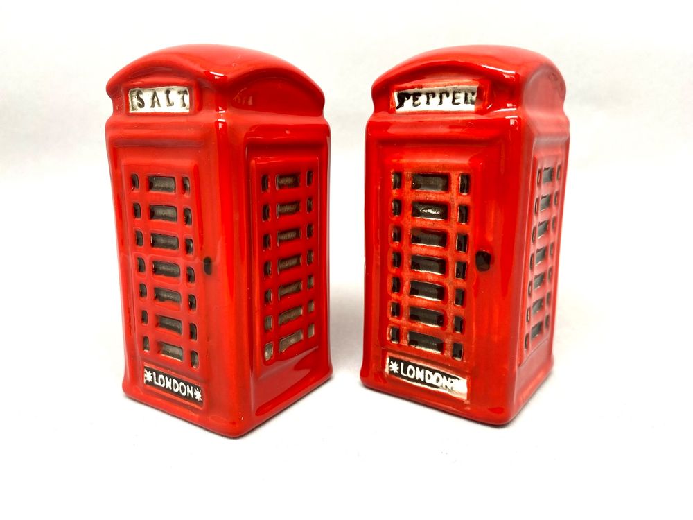 RARE VINTAGE - iconic London’s Phone Box - Set Sale & Pepe (Usato) a ...