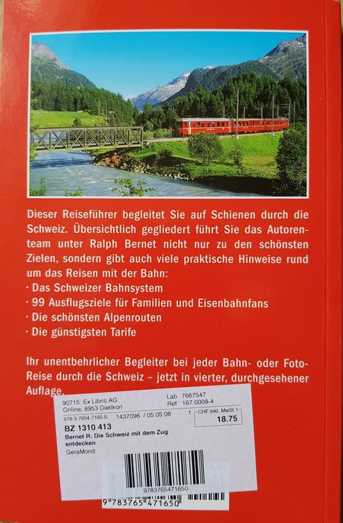 Die Schweiz mit dem Zug entdecken, Geramond | Kaufen auf Ricardo