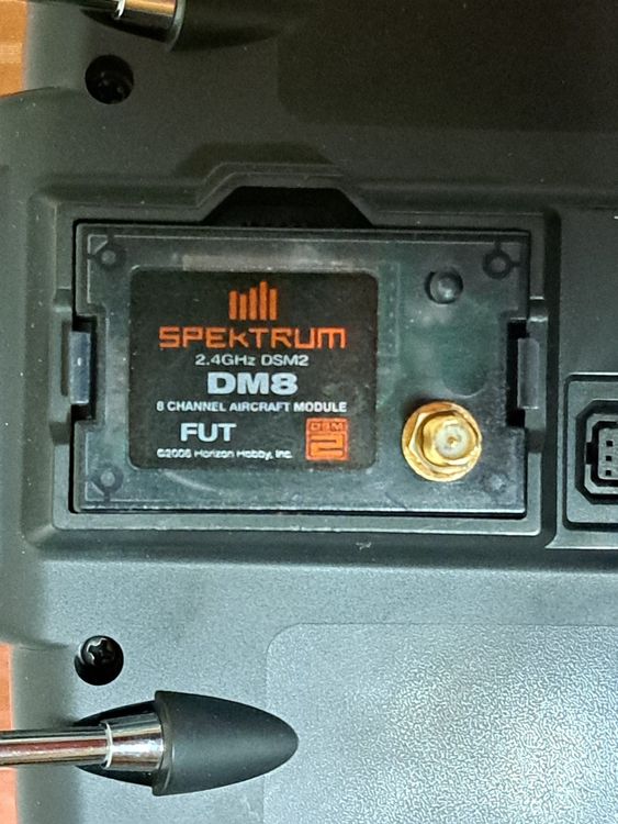 Futaba T10CP mit CAMPac-Modul & Spektrum 2.4GHz DSM2 8 Kana (D'occasion ...