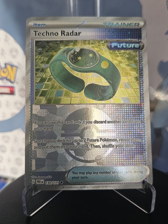 Techno Radar POKEBALL REVERSE Prismatic Evolutions | Kaufen auf Ricardo
