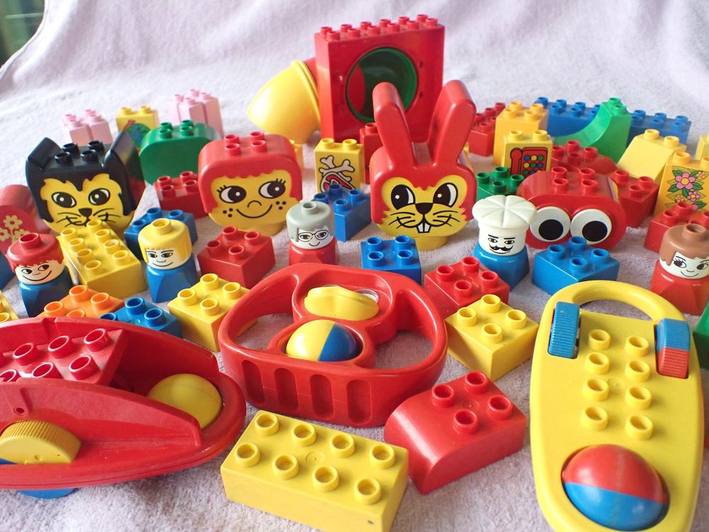 viele schöne Lego DUPLO Steine für die "ganz Kleinen" (Gebraucht) in ...