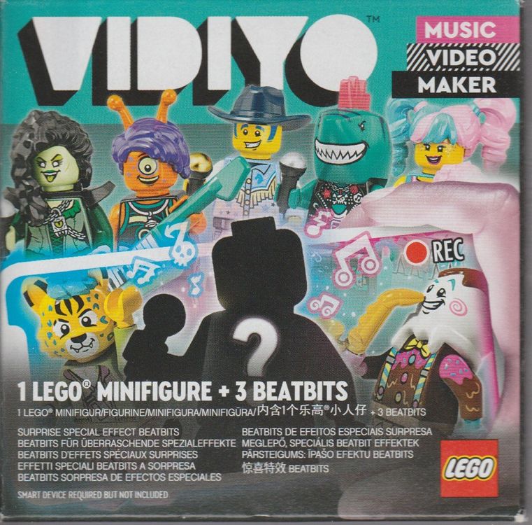 DJ CHEETAH LEGO VIDIYO MINIFIGURE 43101 BANDMATES Serie 1 (Neu (gemäss ...
