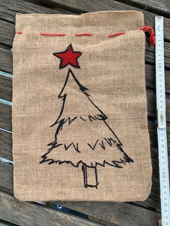 Chlaussack Tanne Weihnachtsbaum Klaussack Samichlaus Santa (Neu (gemäss ...