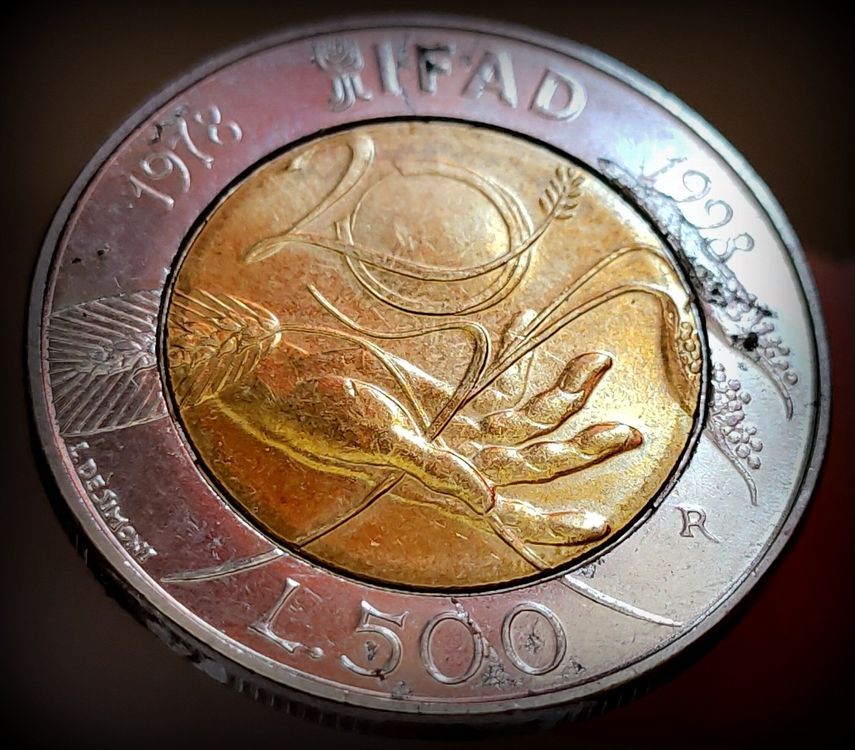 ITALIEN 500 LIRE 1998 | Kaufen auf Ricardo