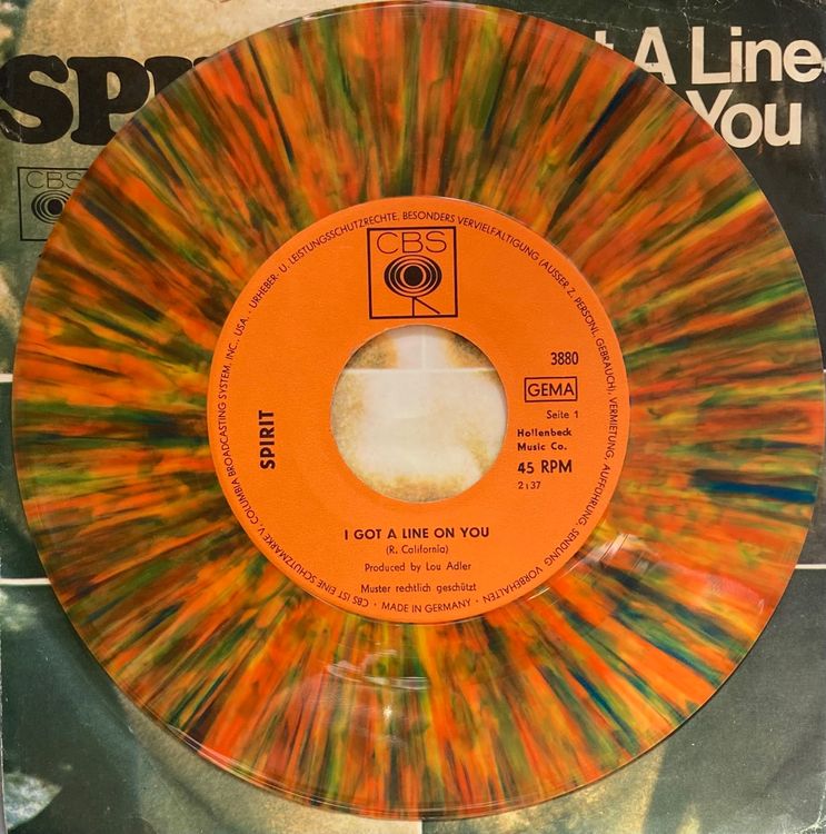 SPIRIT - I GOT A LINE ON YOU / SHE SMILES (D'occasion) à Poliez-Pittet ...