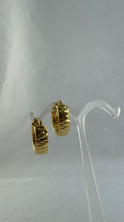 Ohrringe / Creolen in 750 Gold / 18 Karat (Neu (gemäss Beschreibung)) in kreuzlingen für CHF 170 ...