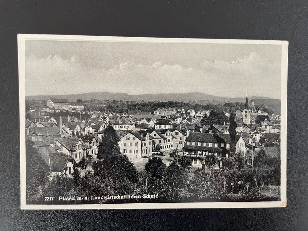 AK SG Flawil mit der Landwirschaftlichen Schule (Gebraucht) in Thal für CHF 5 – mit Lieferung ...